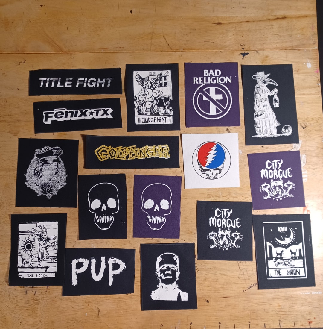 Misprints and Screw Ups DIY Punk Patches - Etsy