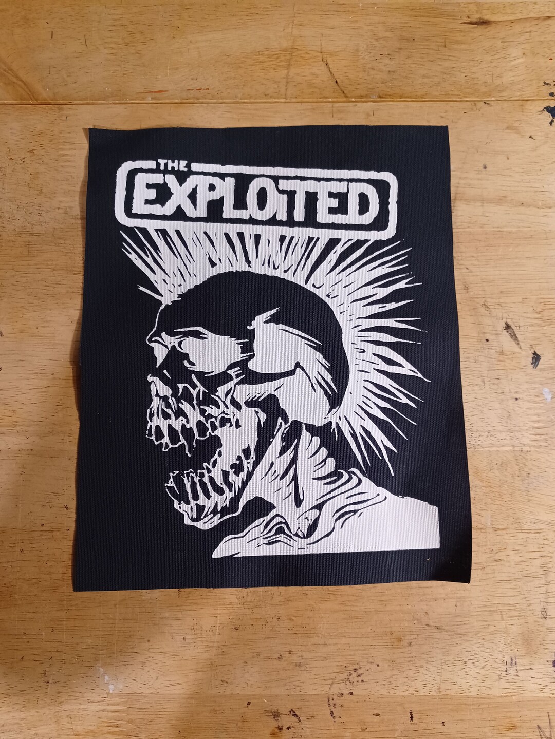 The Exploited DIY Backpatch Punk Patch Back Patch - Etsy