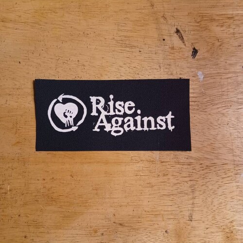 Rise Against DIY Punk Patch - Etsy