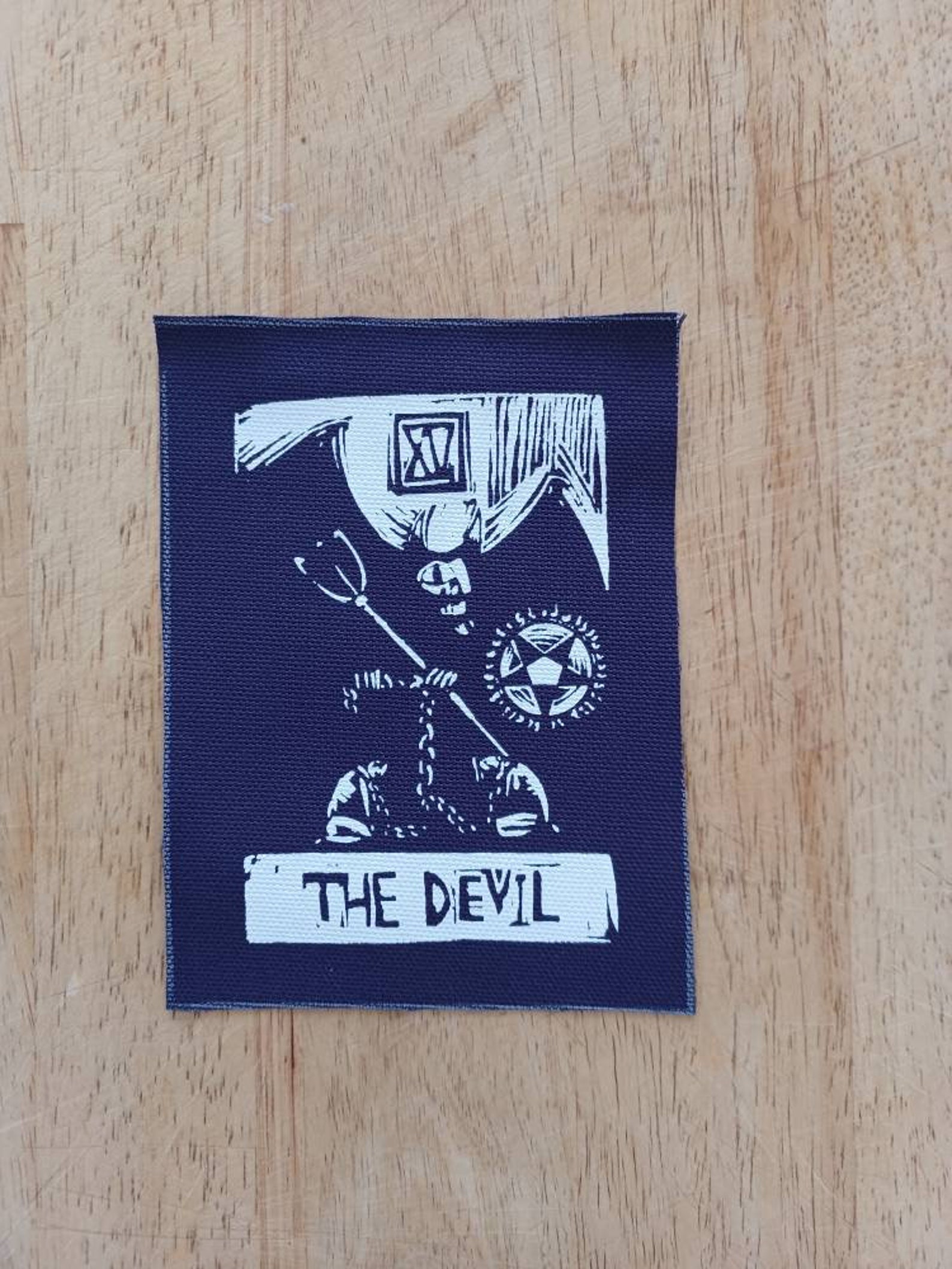 Tarot Card Patches Collection of 5 DIY Canvas Patch Punk Patch - Etsy