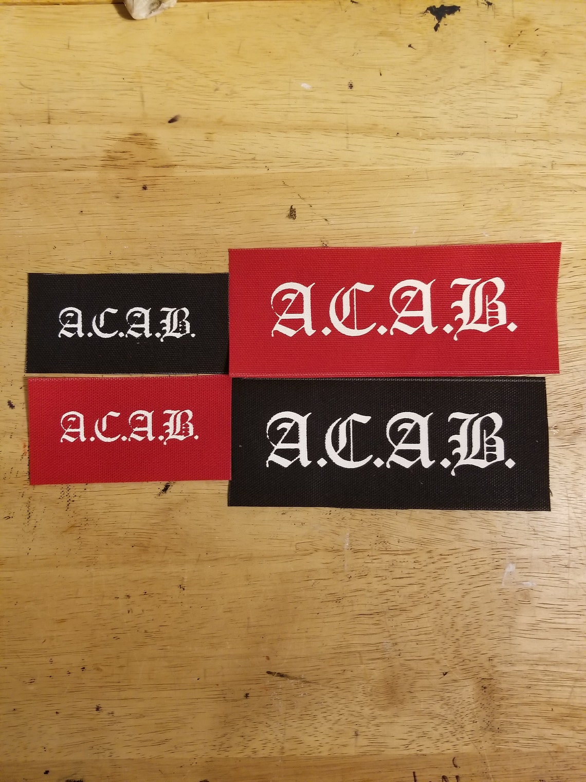 A.C.A.B. DIY Punk Patch ACAB - Etsy
