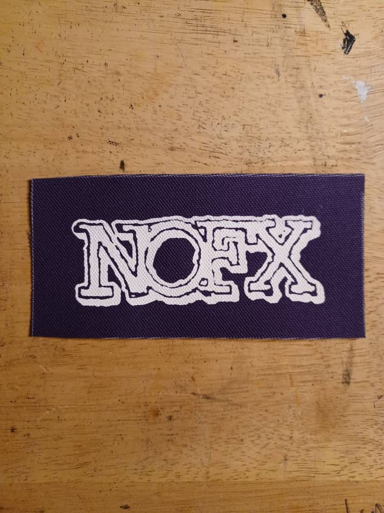 NOFX DIY Punk Patch Canvas Patch - Etsy