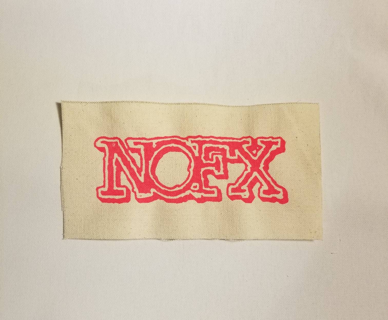 NOFX DIY Punk Patch Canvas Patch - Etsy