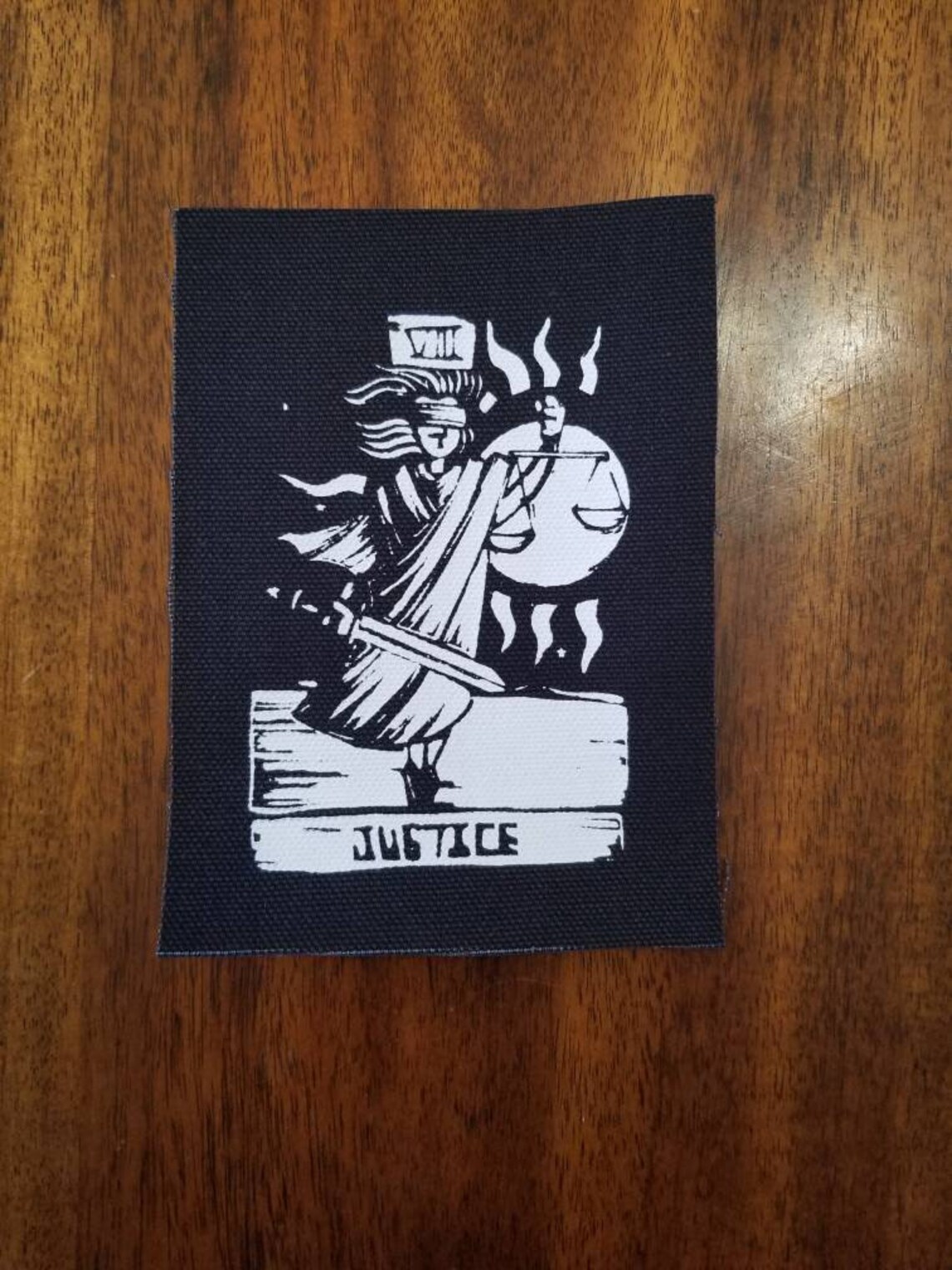 Tarot Card Patches collection of 5 DIY canvas patch punk patch | Etsy
