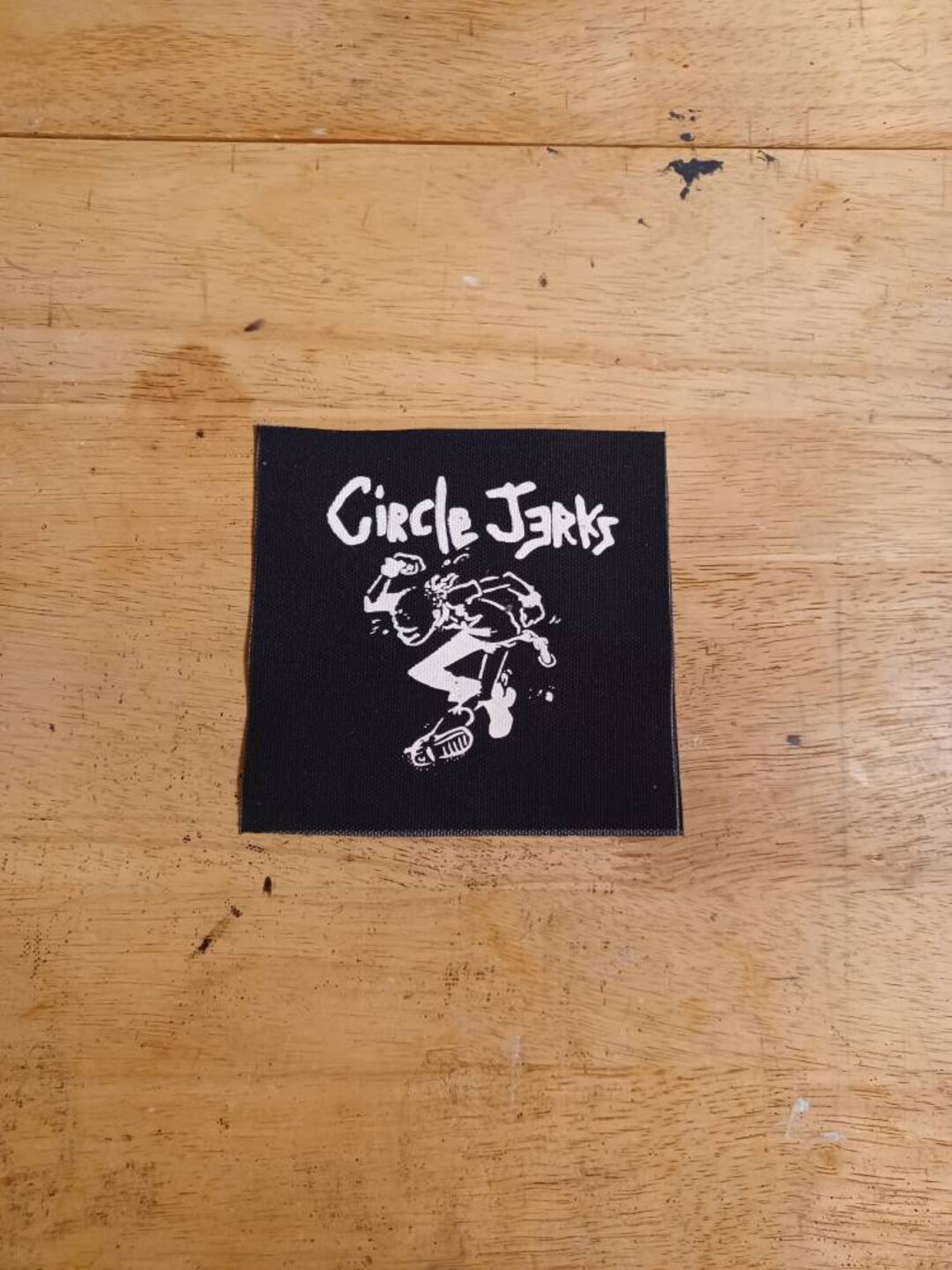 Circle Jerks DIY Punk Patch Canvas Patch - Etsy