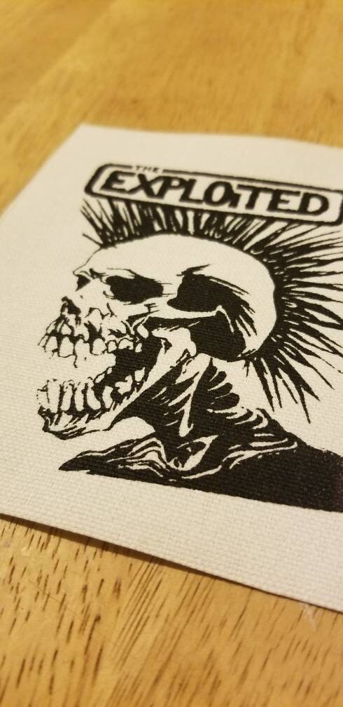 The Exploited Punk Patch - Etsy