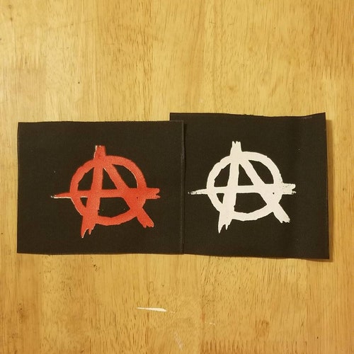 ANARCHY 1 Metal Punk Rock Button - Etsy