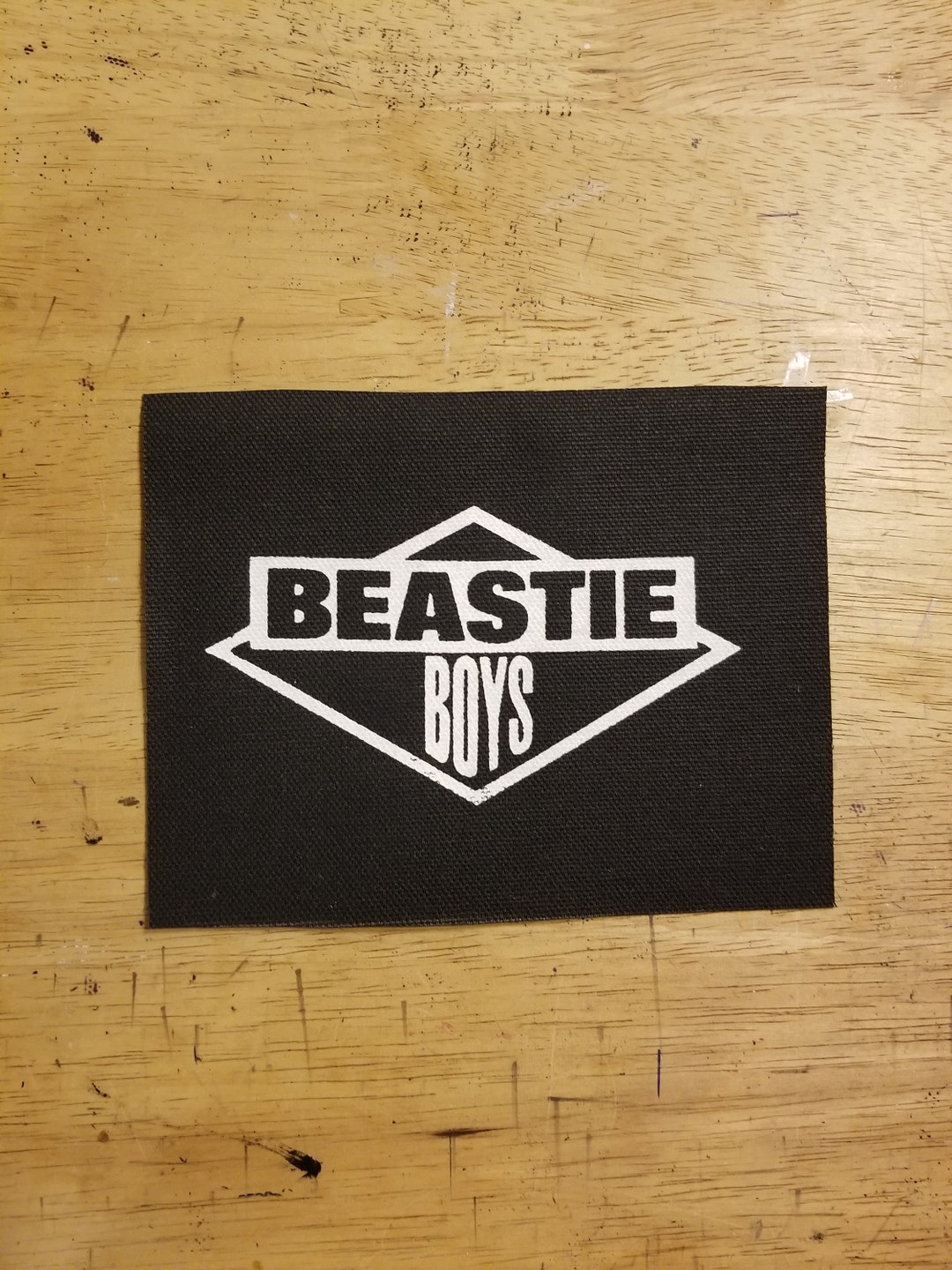 Beastie Boys DIY Punk Patch Canvas Patch - Etsy