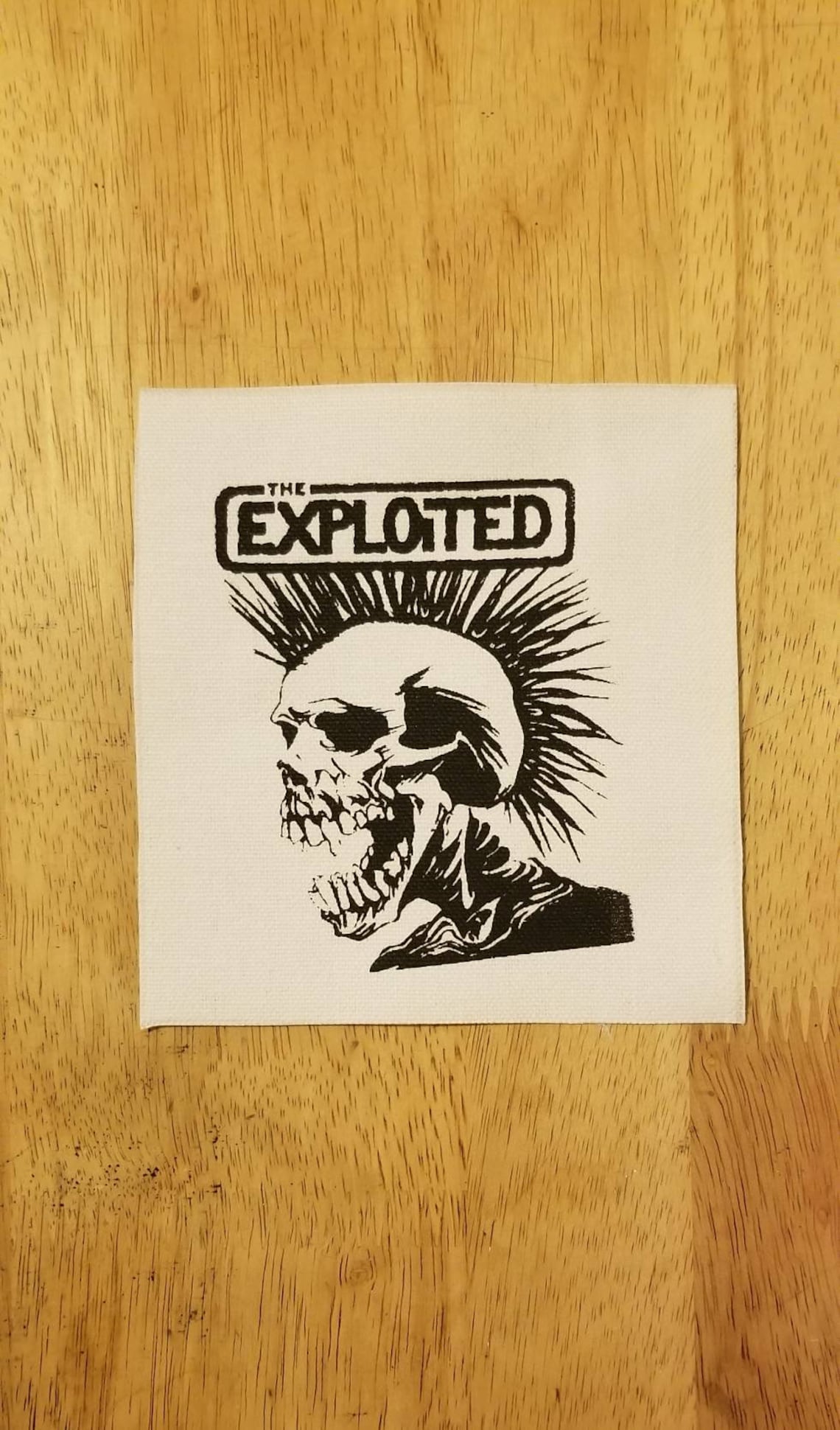 The Exploited punk patch | Etsy