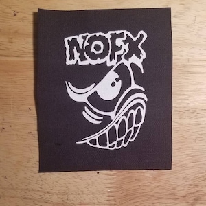 NOFX Face Logo DIY Punk Patch - Etsy
