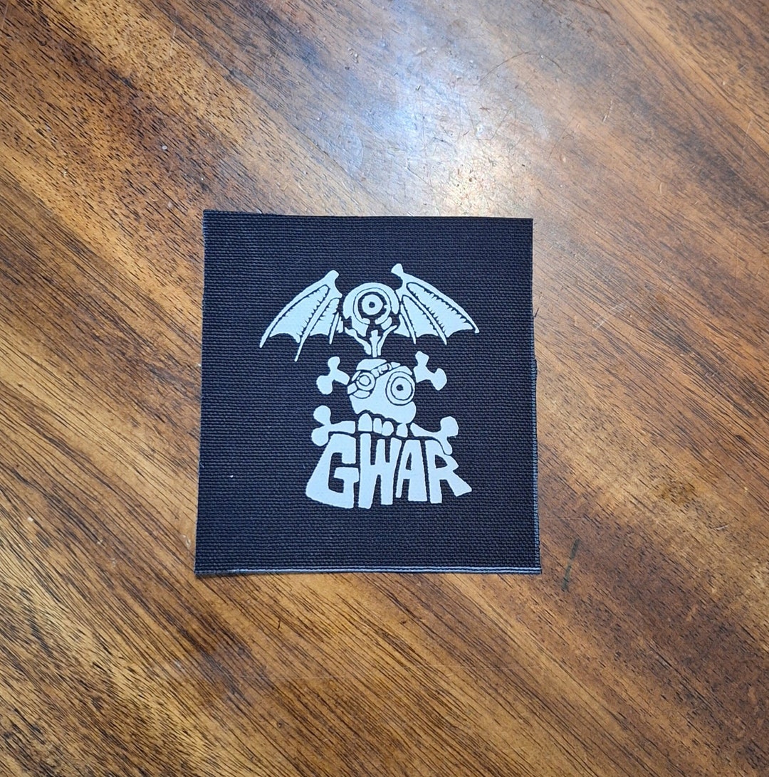 GWAR DIY Punk Patch Canvas Patch - Etsy