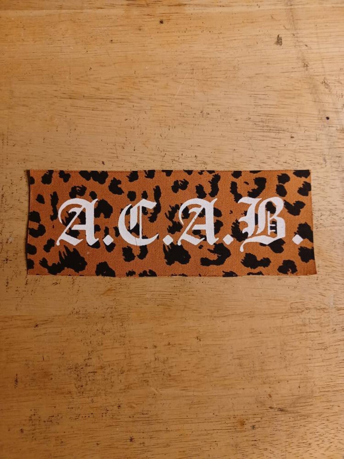 A.C.A.B. DIY Punk Patch ACAB - Etsy