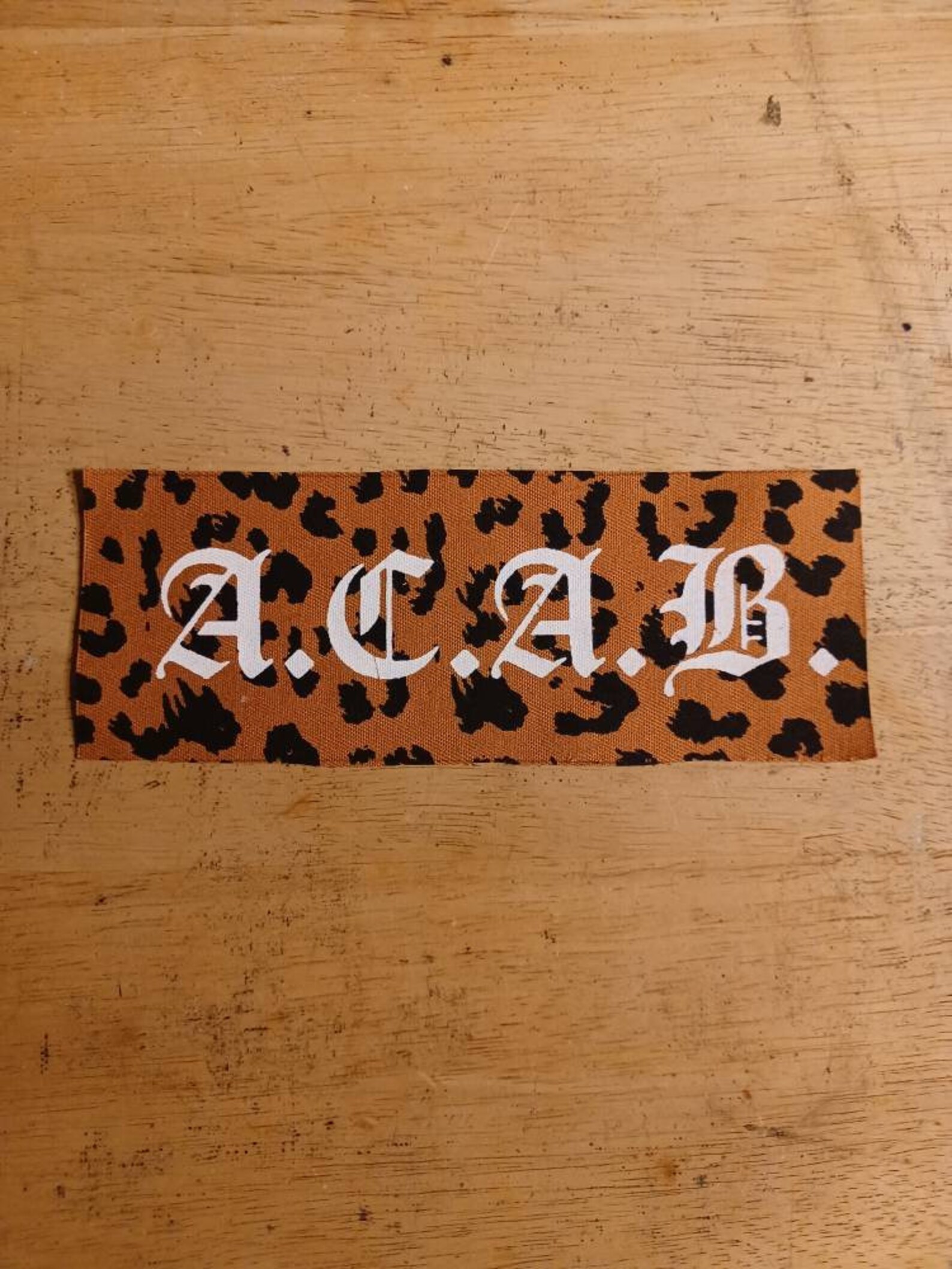 A.C.A.B. DIY Punk Patch ACAB - Etsy
