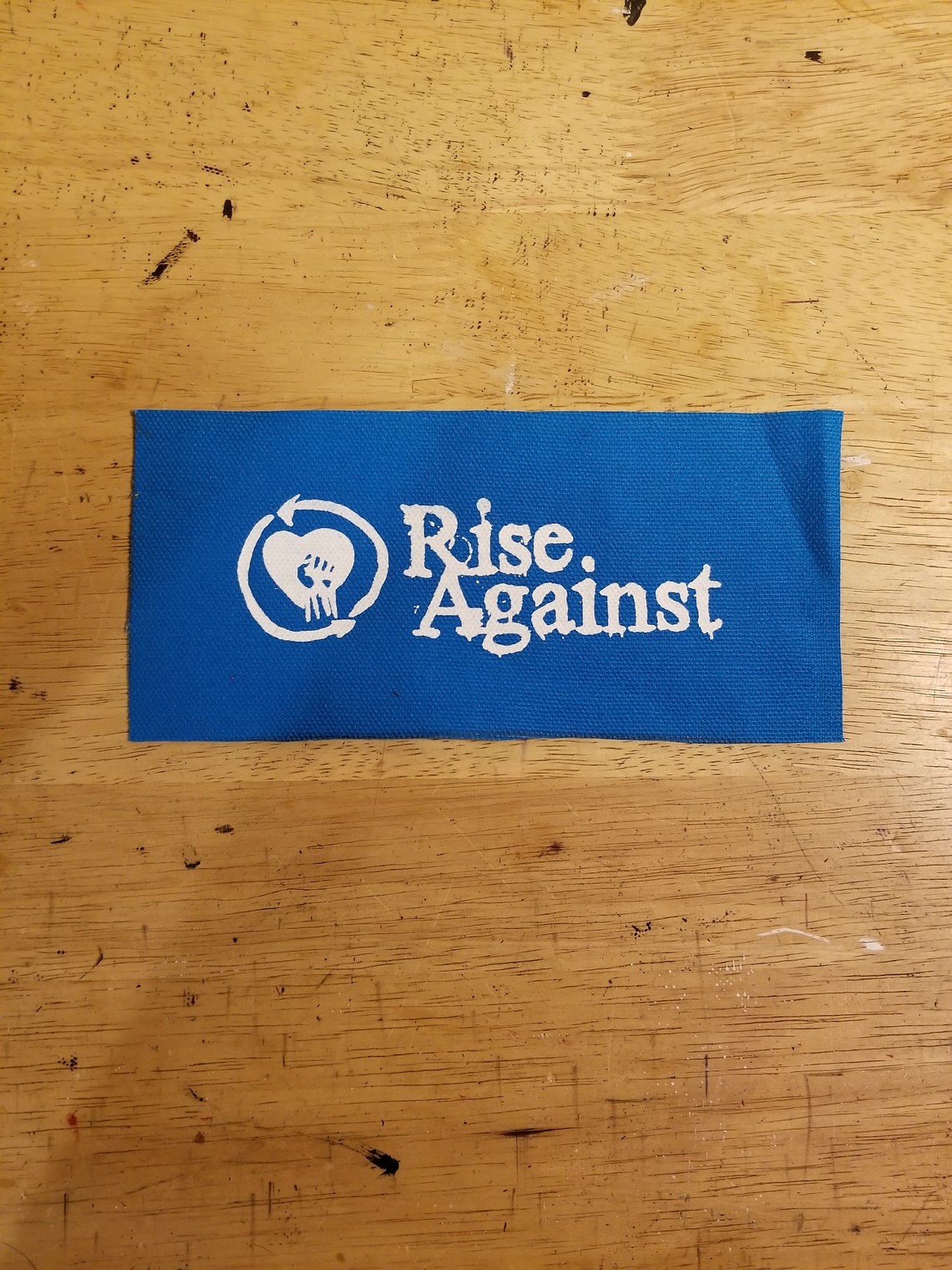 Rise Against DIY Punk Patch | Etsy