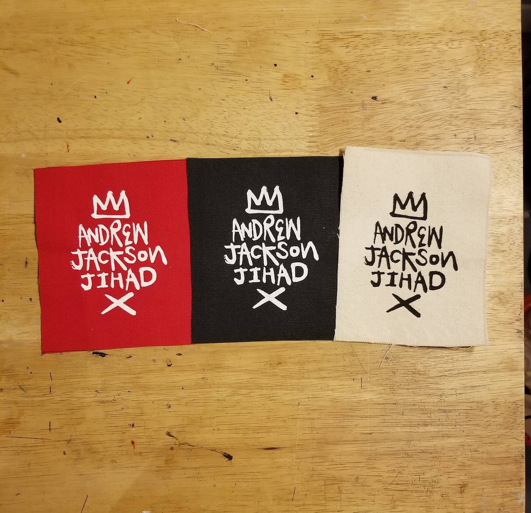AJJ Andrew Jackson Jihad DIY Punk Patch - Etsy