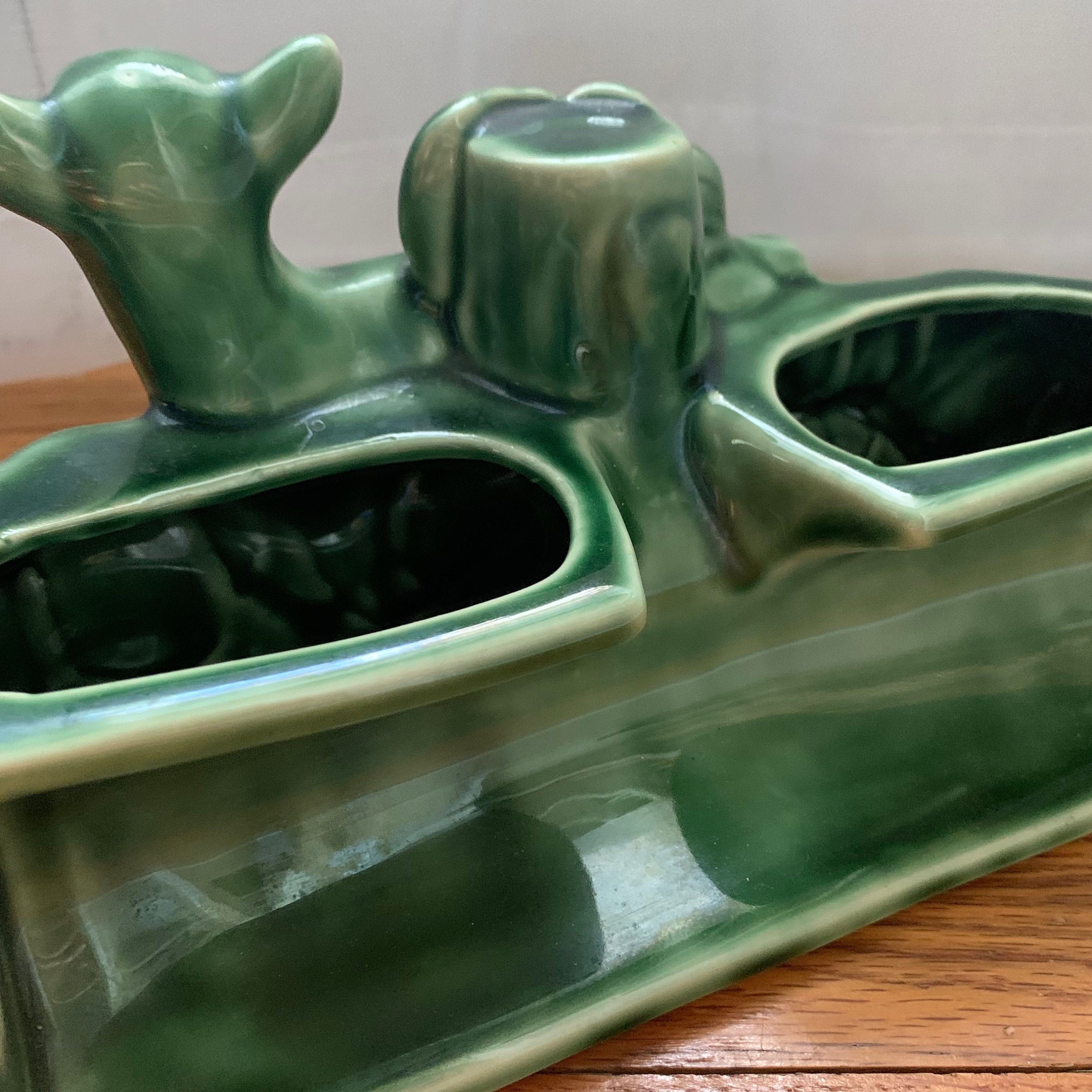 Deer Television Planter Lamp - Etsy