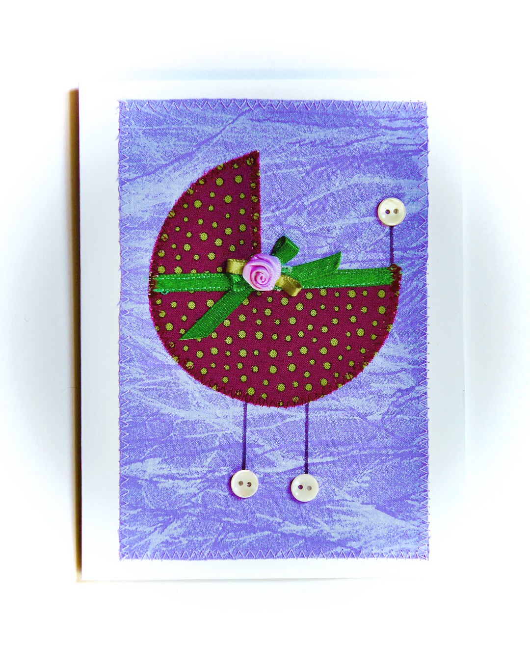 Baby Carriage Card - Etsy