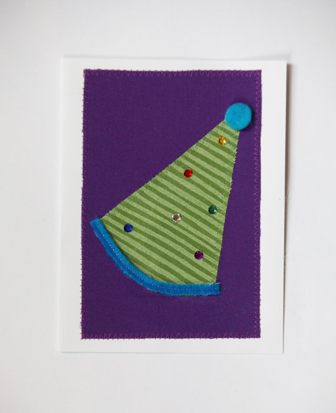 Party Hat Card - Etsy