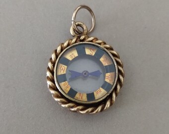 Victorian Compass Fob - Etsy