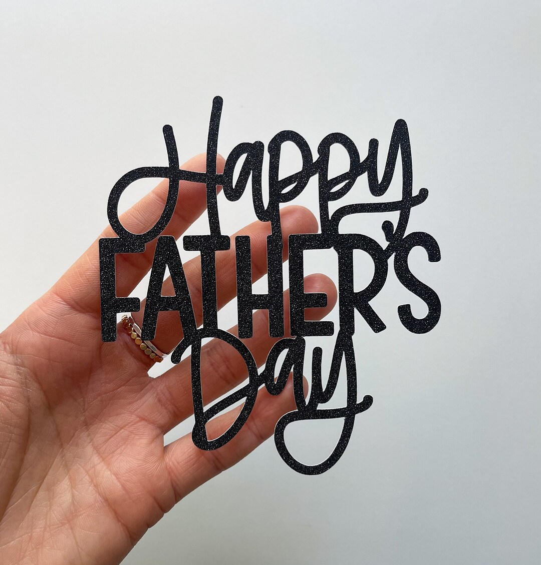 Happy Father's Day Topper | Dessert Topper | Strawberry Topper | Cake ...