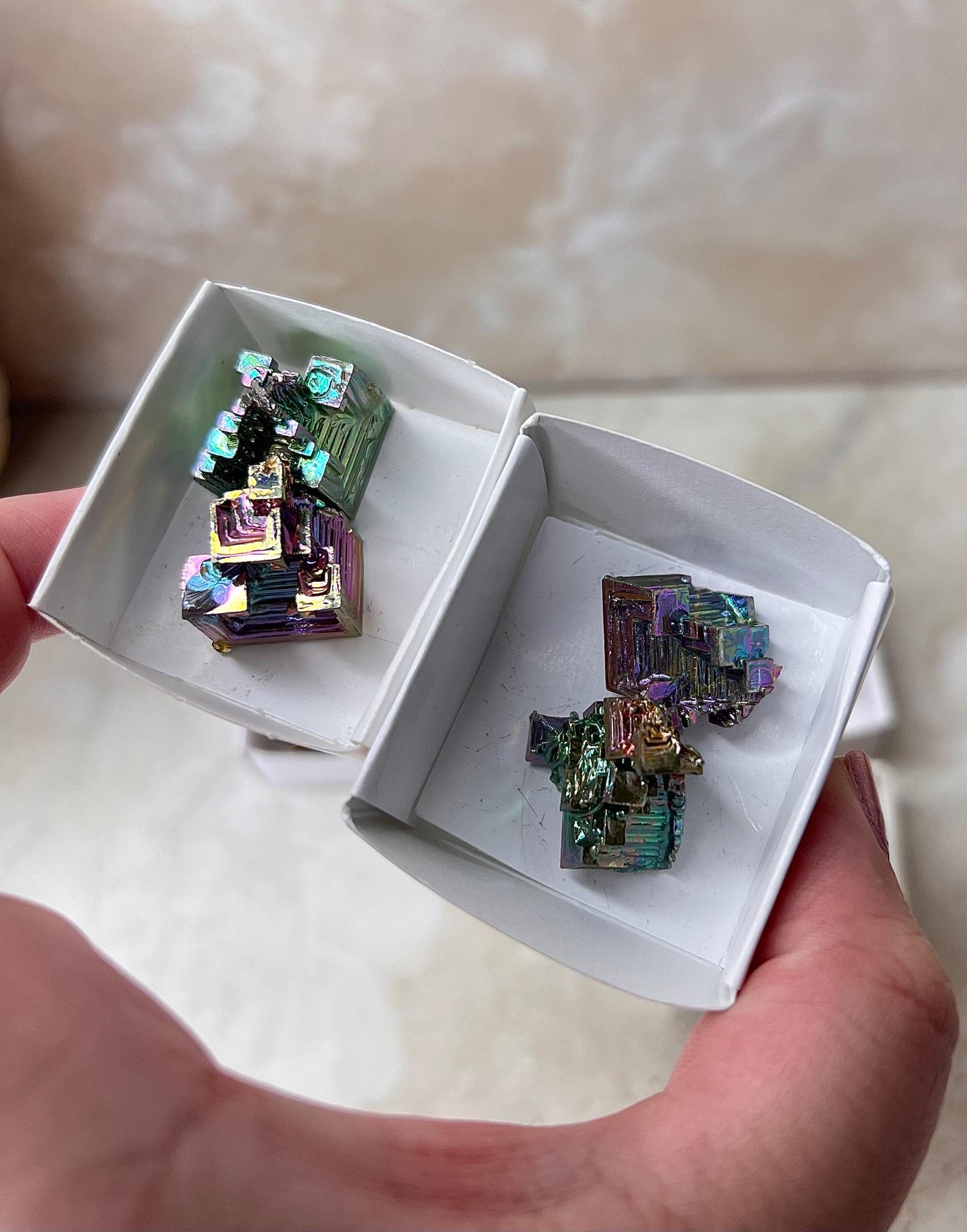 Bismuth Freeform Set of 2 - Etsy