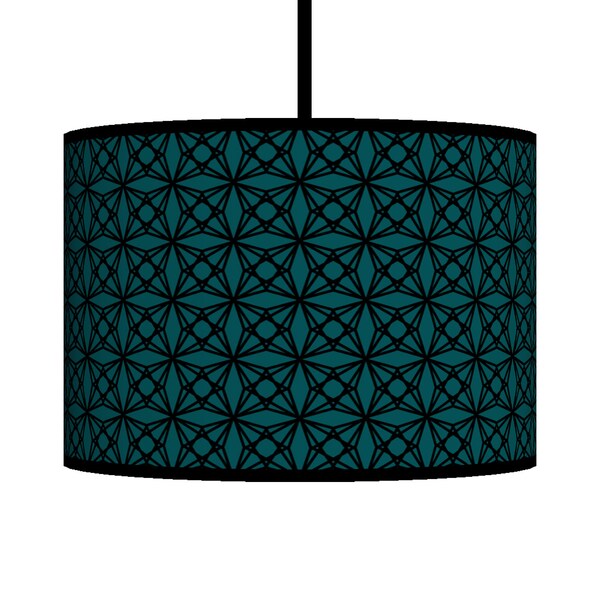 Teal Lampshade - Etsy