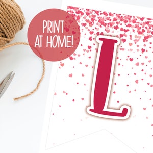 Printable Love You Mom Banner | Printable Mother's Day Banner | Mum ...