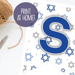 Printable Shana Tova Banner | Rosh Hashanah Decorations | Shana Tova ...