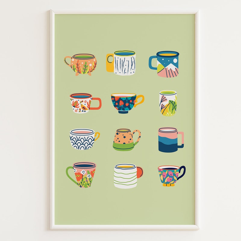 Teacup Art - Etsy