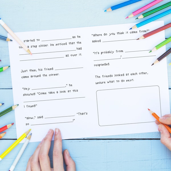 Summer Fill in Sheet - Etsy