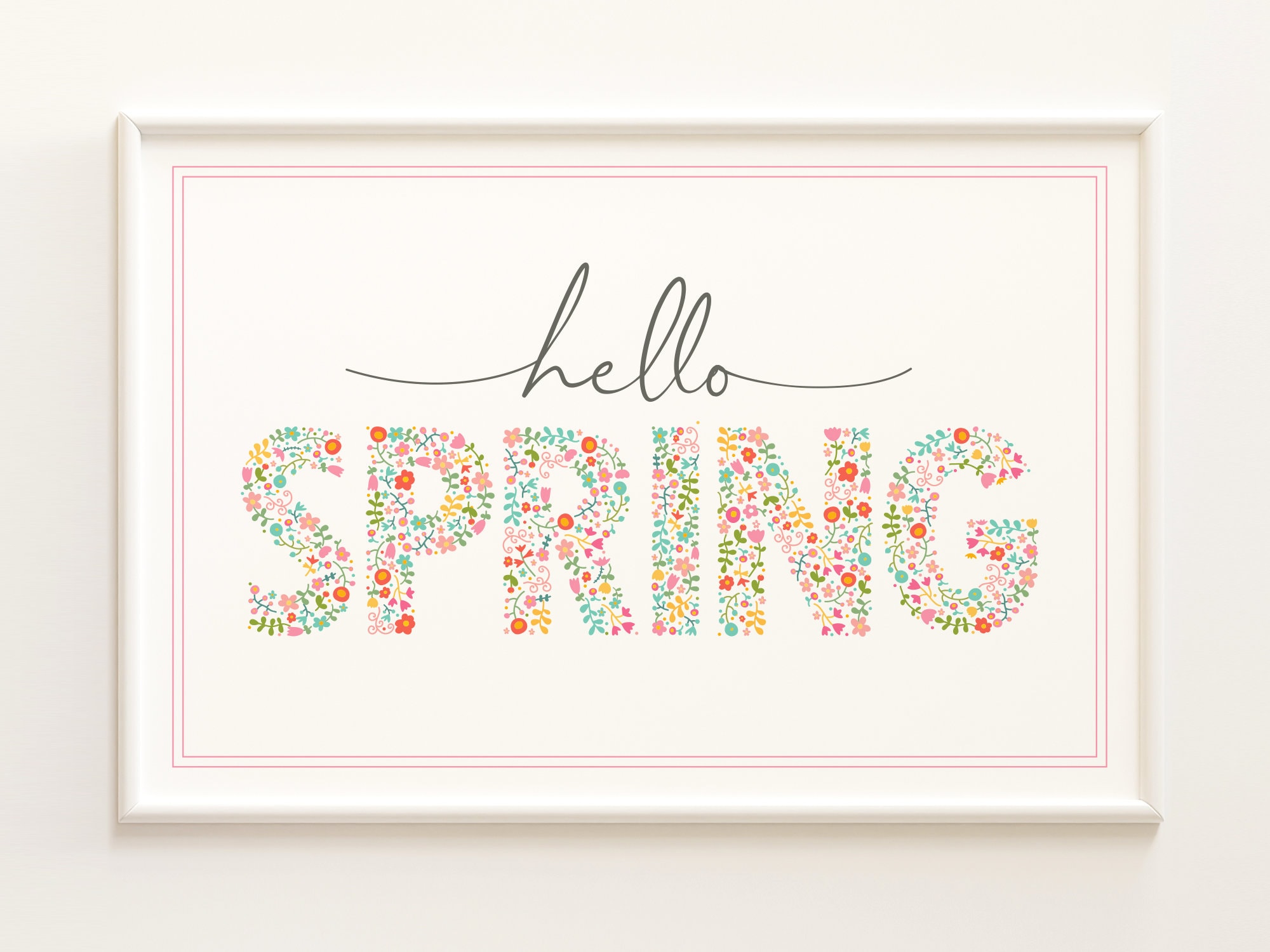 Printable Spring Decorations