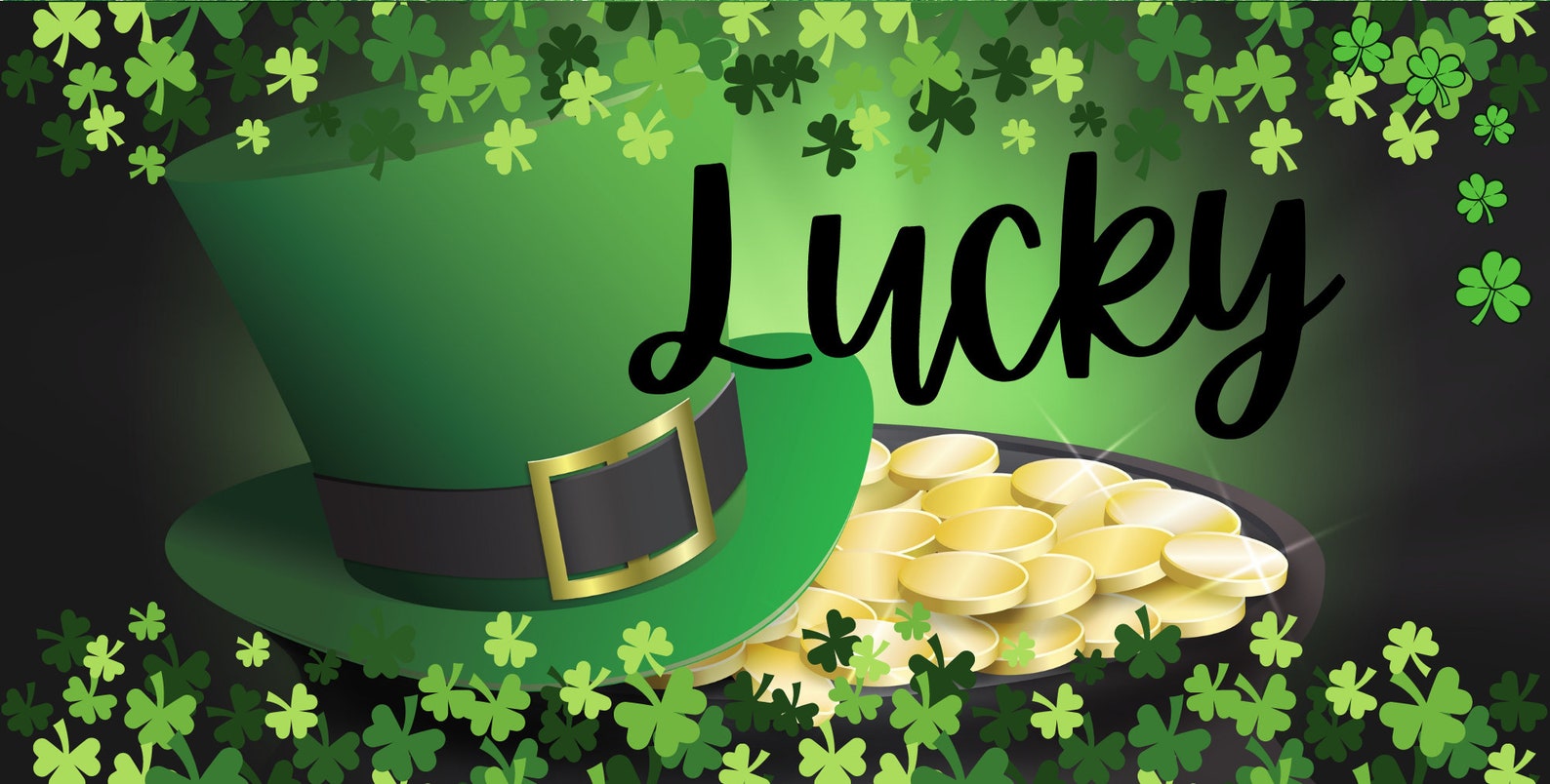 Lucky Pot of Gold Metal Sign Wreath Décor St Patrick's - Etsy