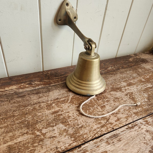 Wall Mounted Bell Brass - Etsy