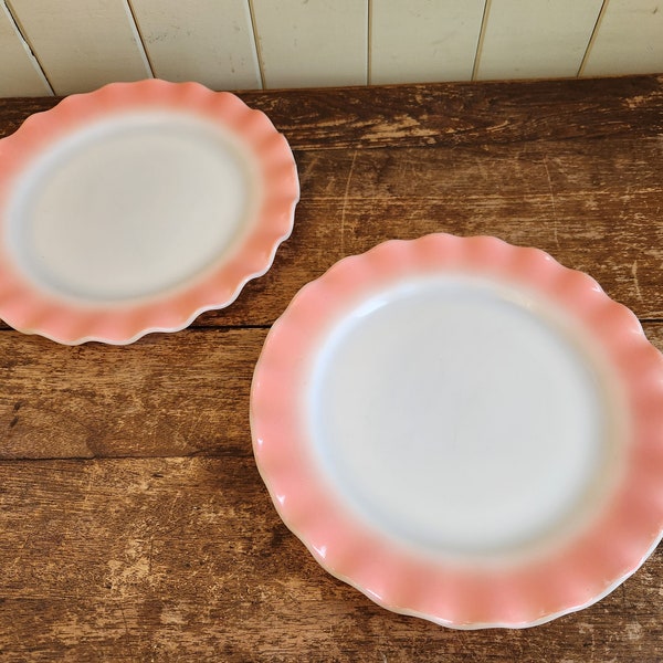 Ruffled Plates - Etsy