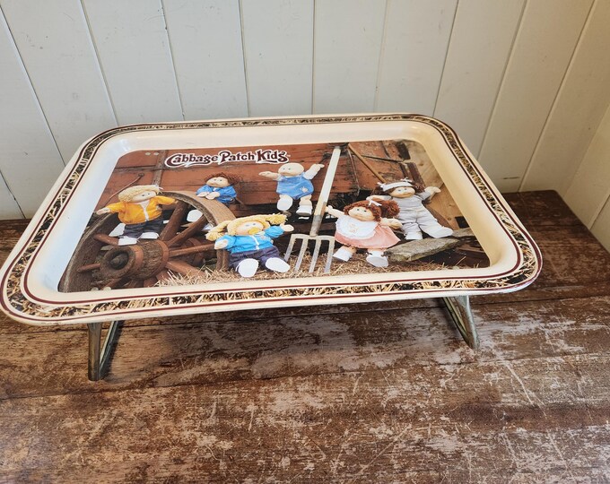 Vintage 1980s Cabbage Patch Kids TV Lap Tray - Etsy