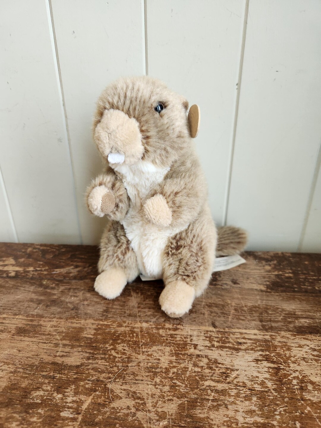 Vintage 1986 WWF Beaver Plush Toy Animal - 7.5" Tall - Etsy