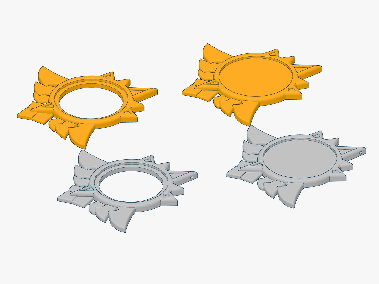 Genshin Impact Mondstadt Vision DIGITAL 3D Model for | Etsy