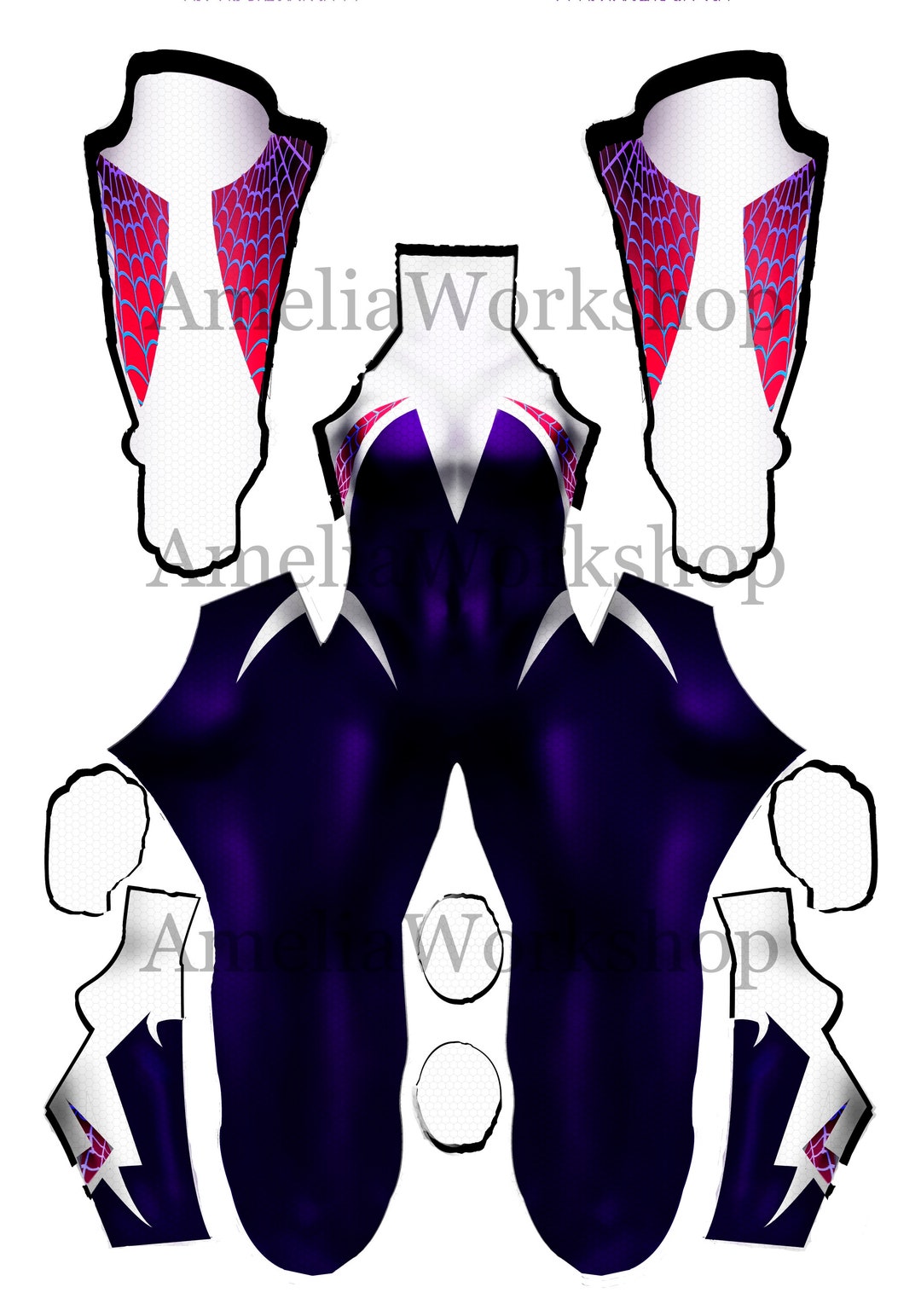 Spider Gwen | Gwen Stacy | Spider Woman | Cosplay | Pattern | Suit ...