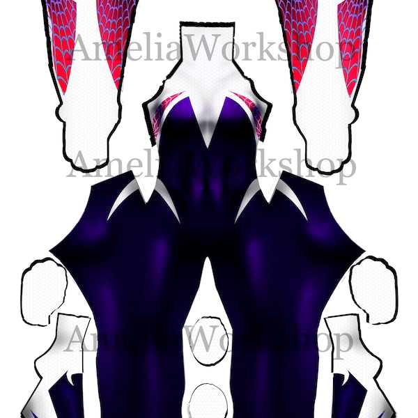 Gwen Stacy Spider Suit - Etsy