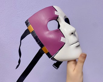 Sally Face Mask prosthesis for Cosplay - Etsy
