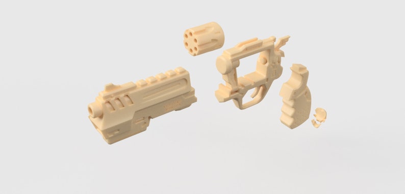 McCree Deadlock Gun 3D model for 3D Print Overwatch | Etsy