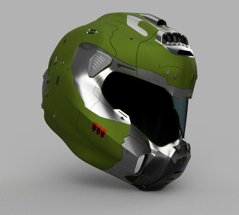 Doomguy Helmet 3D model for 3D print Doom Eternal | Etsy