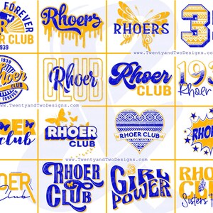 Rhoers Svg Rhoer Club Svg Sgrho SVG Sigma Gamma Rho Svg - Etsy