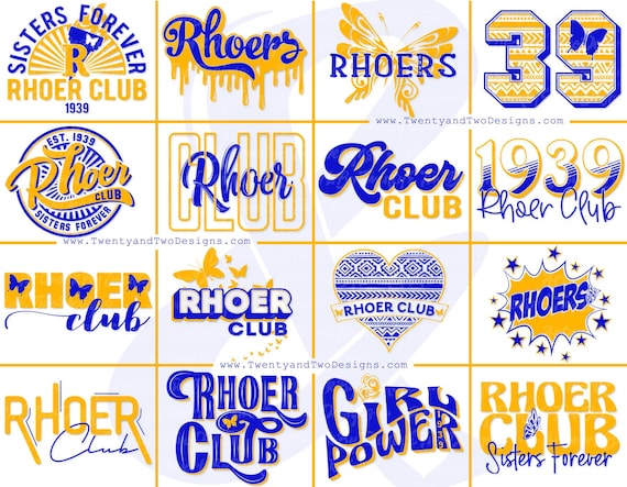Rhoers Svg Rhoer Club Svg Sgrho SVG Sigma Gamma Rho Svg - Etsy