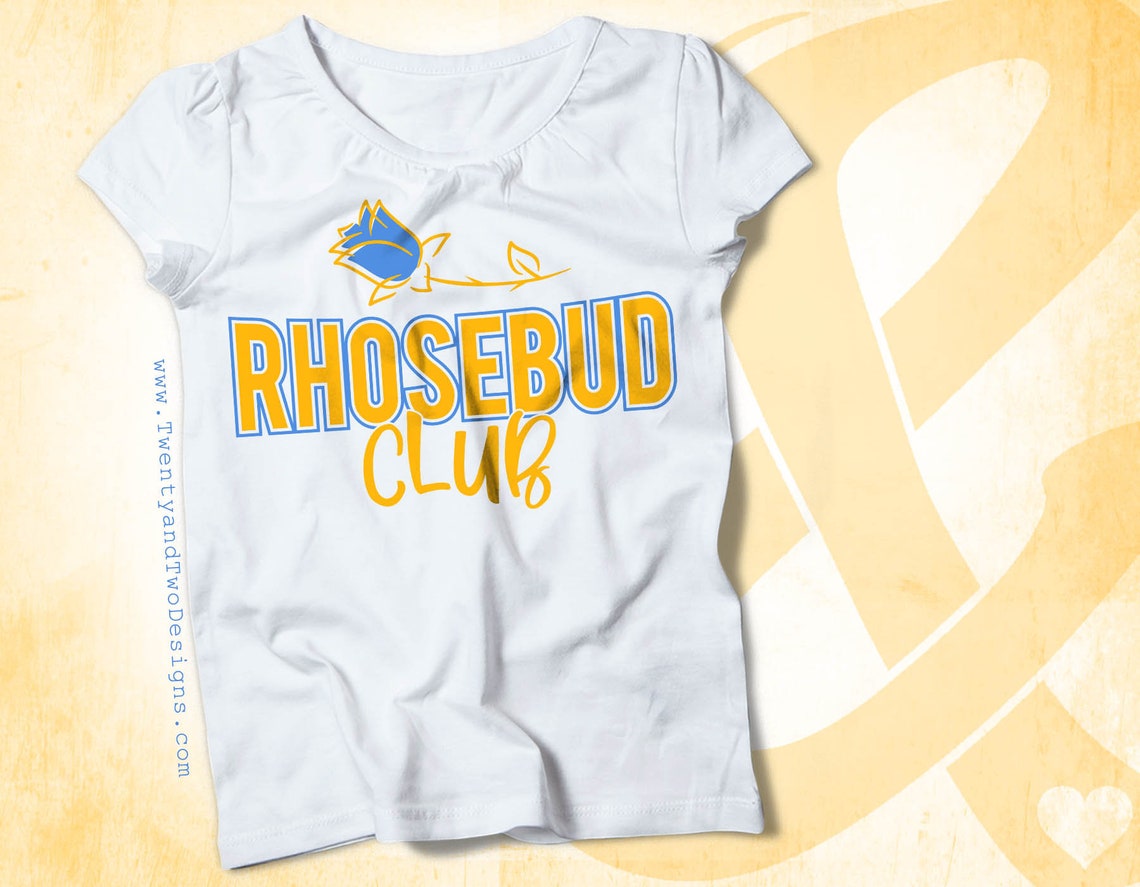 Rhosebud Club Svg Rhosebud Svg Sgrho SVG Sigma Gamma Rho | Etsy