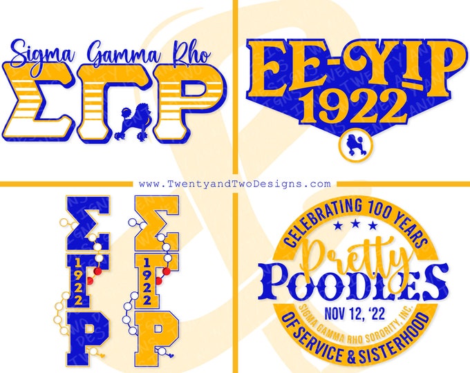 Rhoyal Svg, Sigma Gamma Rho Svg, Sgrho Svg, Pretty Poodle Svg, Rhoyalty ...