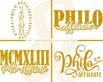 Philo Affiliate Svg - Etsy