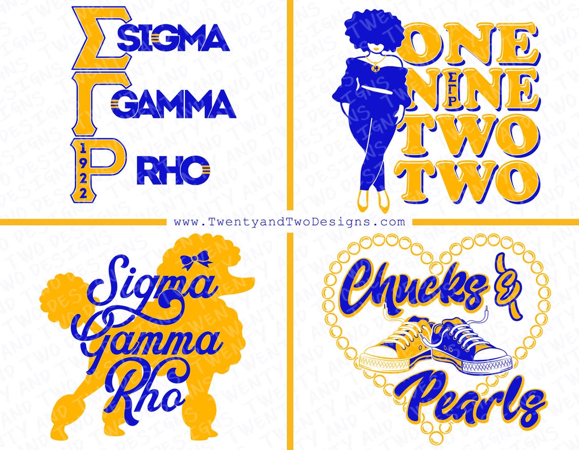 Rhoyal Svg Sigma Gamma Rho Svg SGRho Svg Pretty Poodle Svg | Etsy