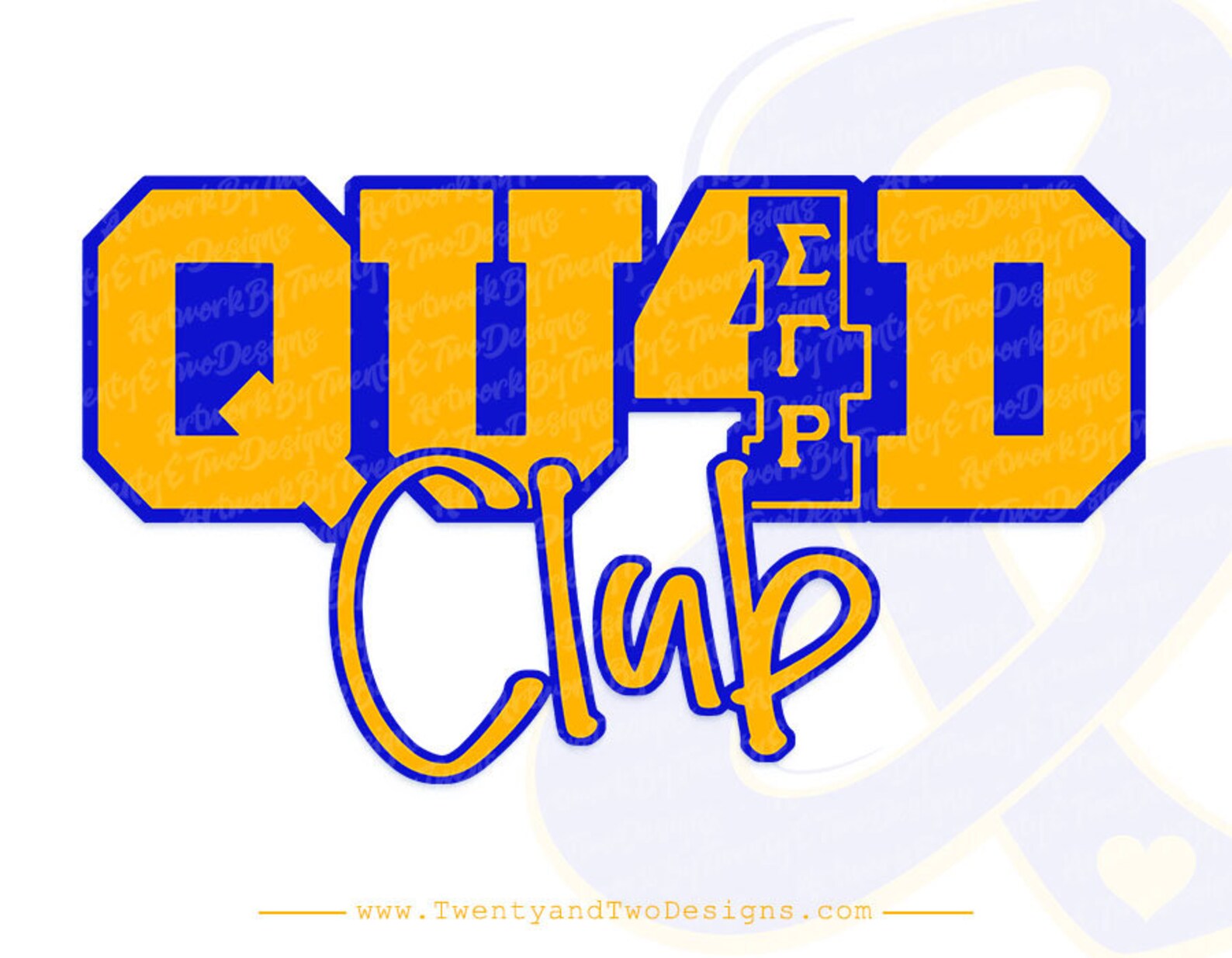 Sgrho Quad Quad Club Sgrho SVG Sigma Gamma Rho Svg Sigma - Etsy