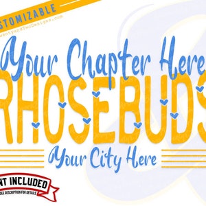 Rhosebud Svg Rhosebud Club Svg Sgrho SVG Sigma Gamma Rho - Etsy